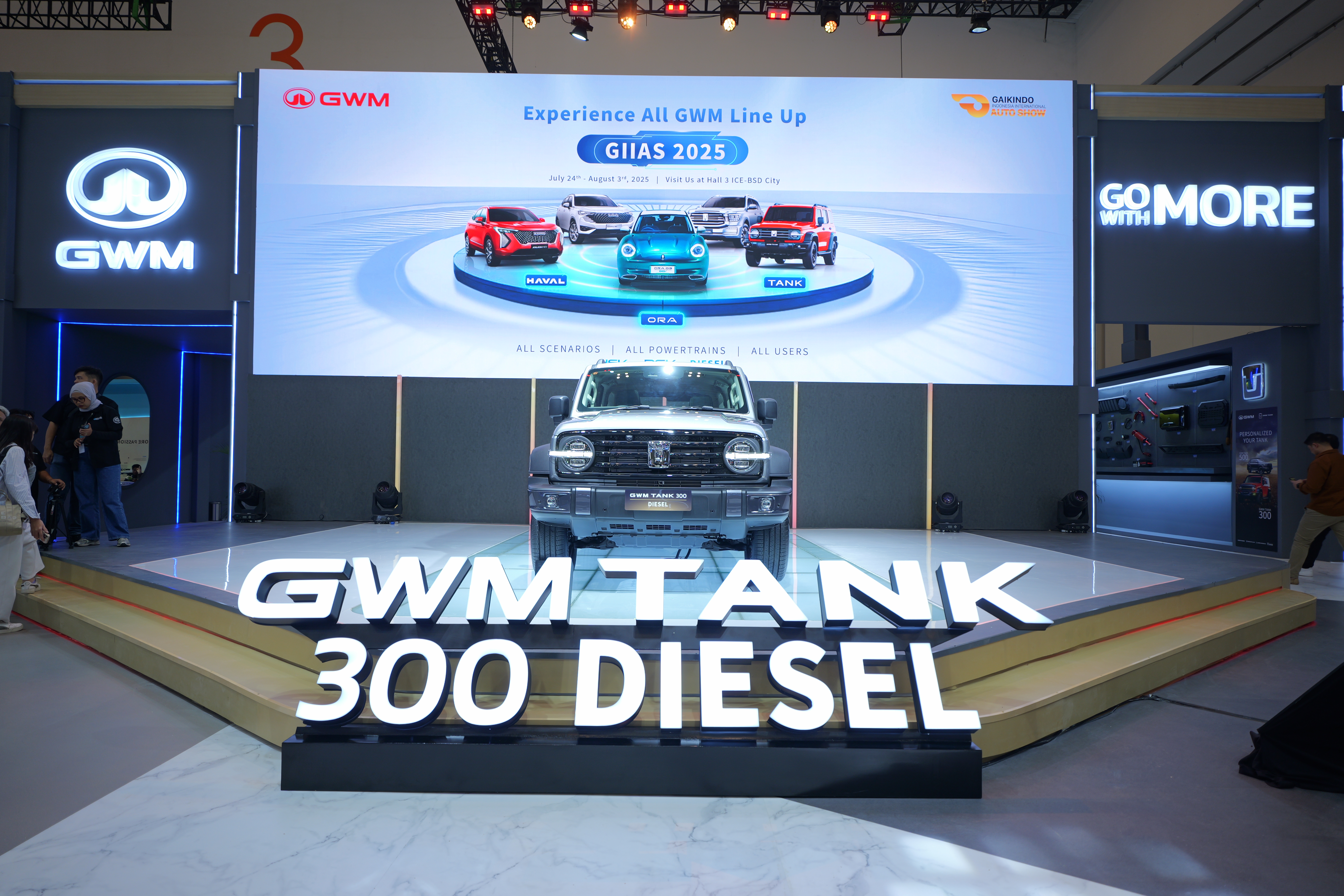 GWM Indonesia Resmi Meluncurkan GWM Tank 300 Diesel di Ajang GIIAS 2025 ...