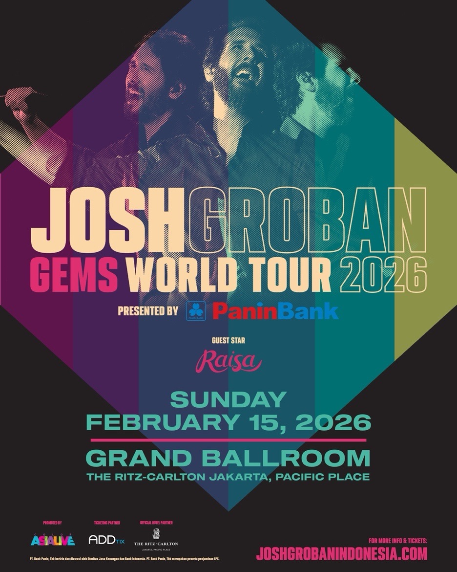 JOSH GROBAN UMUMKAN GEMS WORLD TOUR Dipersembahkan oleh Panin Bank ...