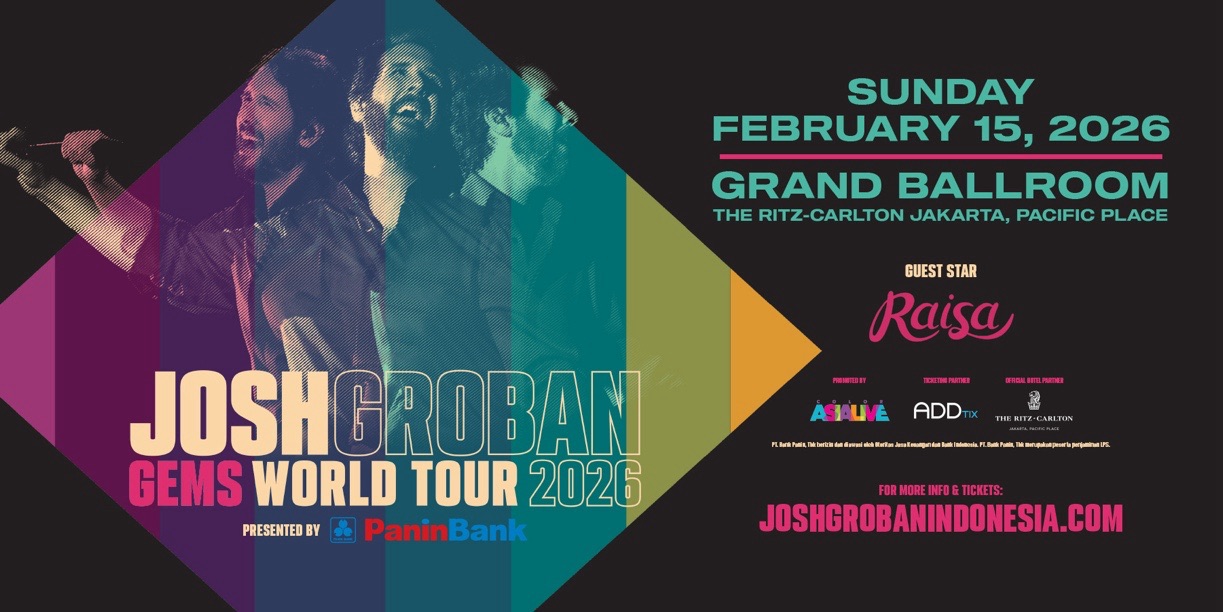 Siap-Siap War! Tiket JOSH GROBAN Pagi Ini! Josh Groban – Gems World ...