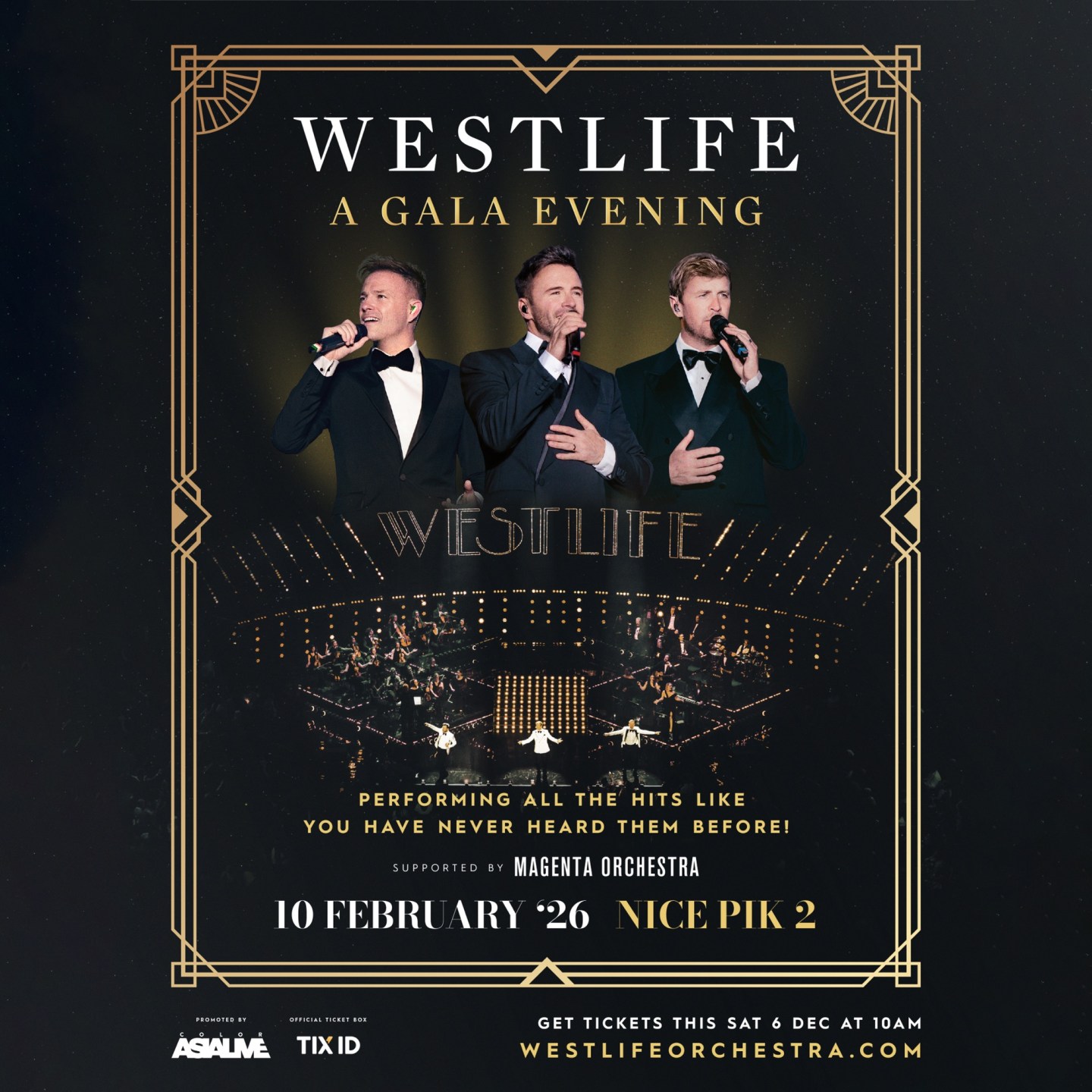 Color Asia Live Mempersembahkan: “WESTLIFE – A Gala Evening” Konser ...